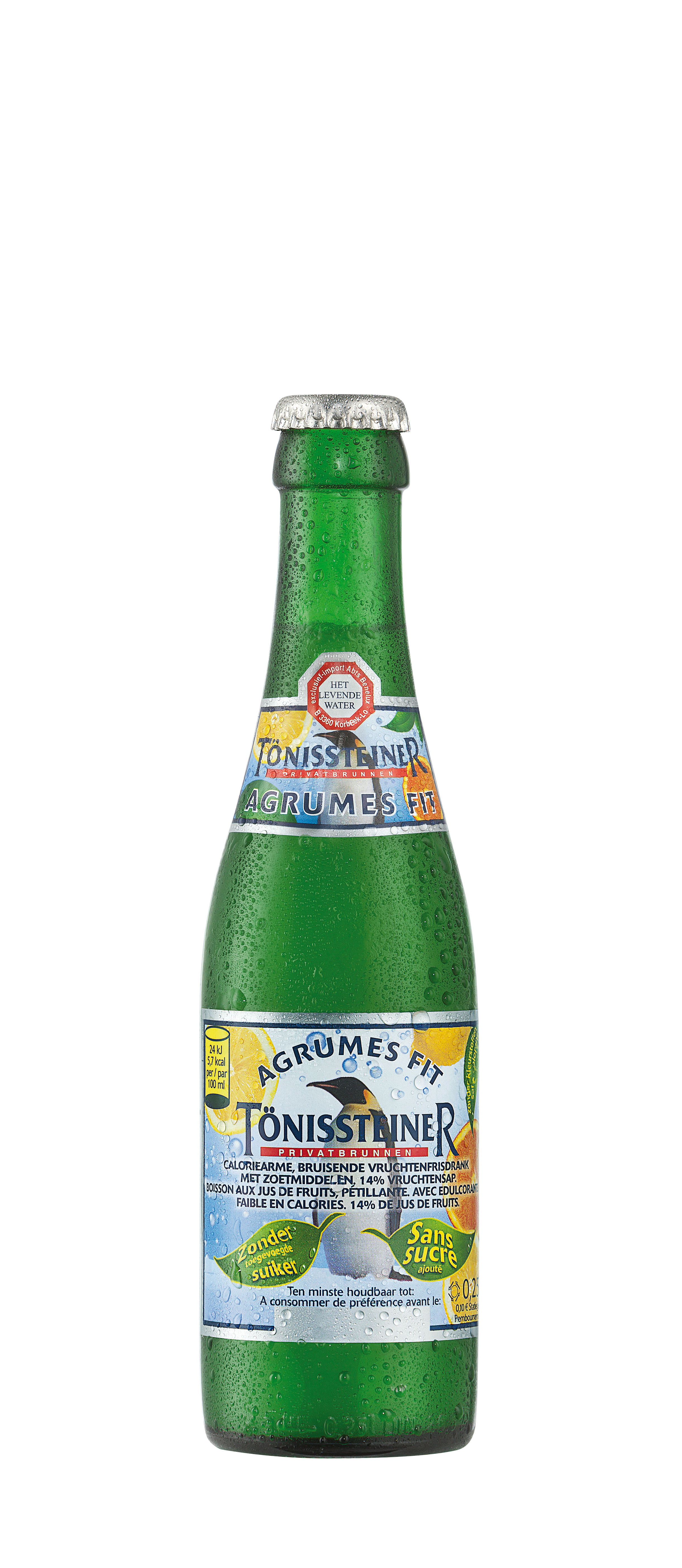 Drinxit.be. TONISTEINER FIT AGRUM 25CL